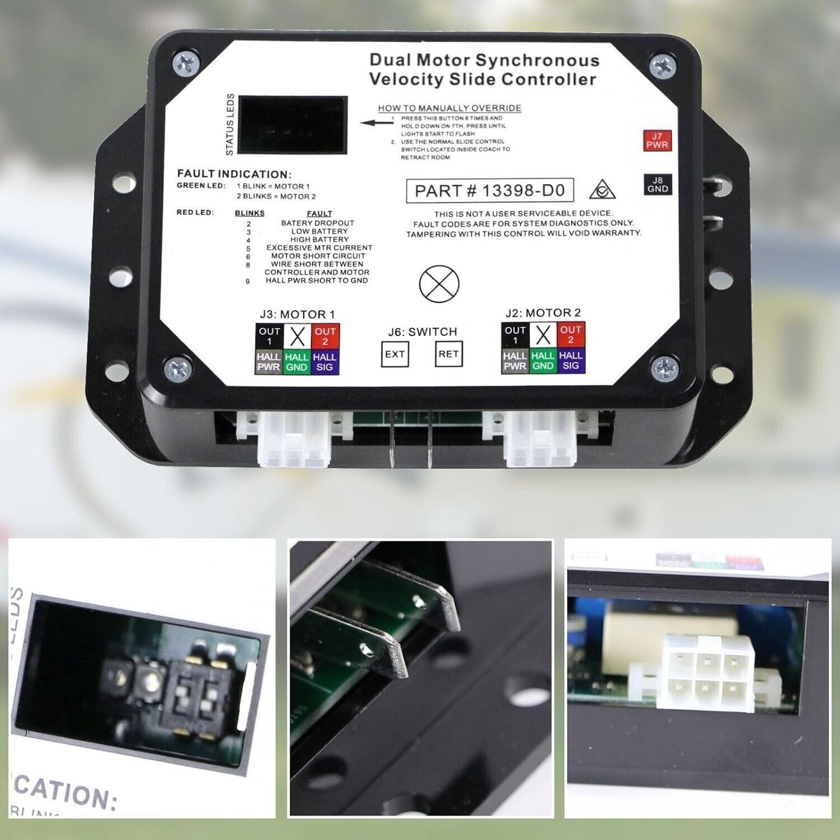 Sync Ii 13398-DO Dual Motor Slide Controller, Replace For Lesotho ...