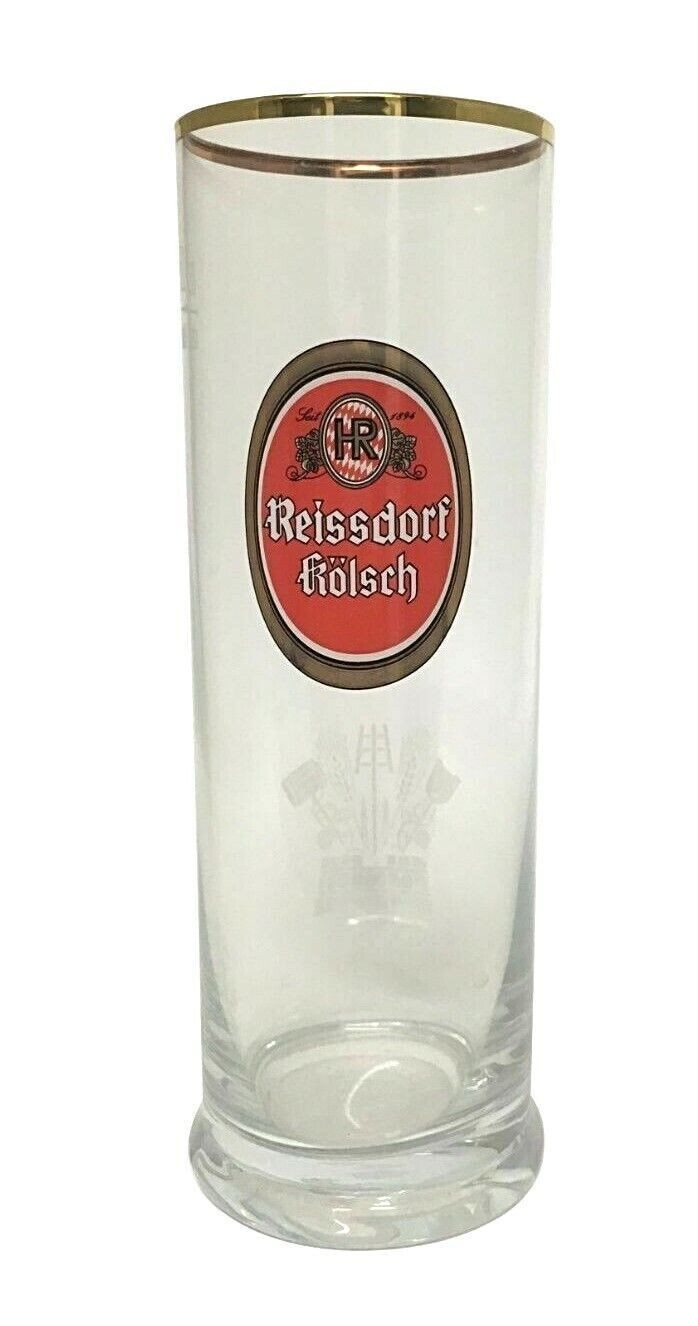 12 Reissdorf Fruh Gaffel Kolsch Cologne German Beer Glasses & Kranz ...