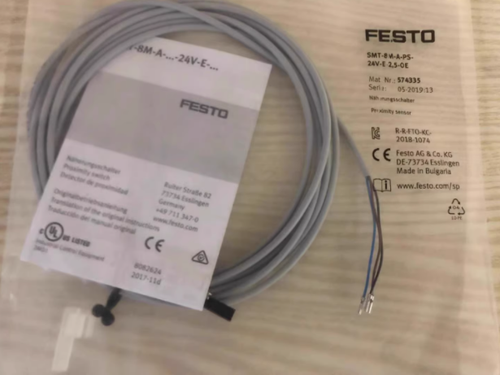 1PC FESTO SMT-8M-A-PS-24V-E-0.3-M12 574337 Magnetic switch New | eBay