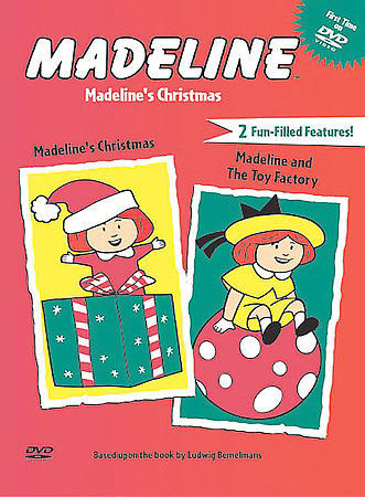 Madeline's Christmas/Madeline and the Toy Factory - DVD - Very Good ...