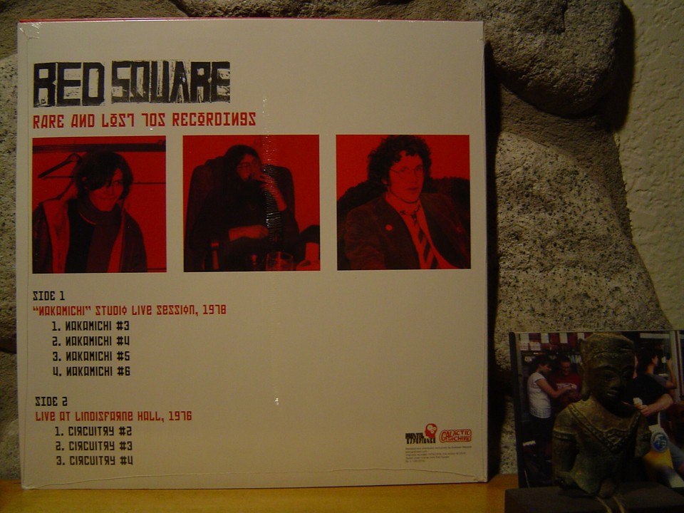 RED SQUARE Rare And Lost 70s Recordings LP/'76-78 UK/Free Improv-Rock ...
