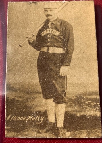 1887 N172 Old Judge **Mike KING KELLY (HOF)** "$10,000 Kelly" Baseball ...