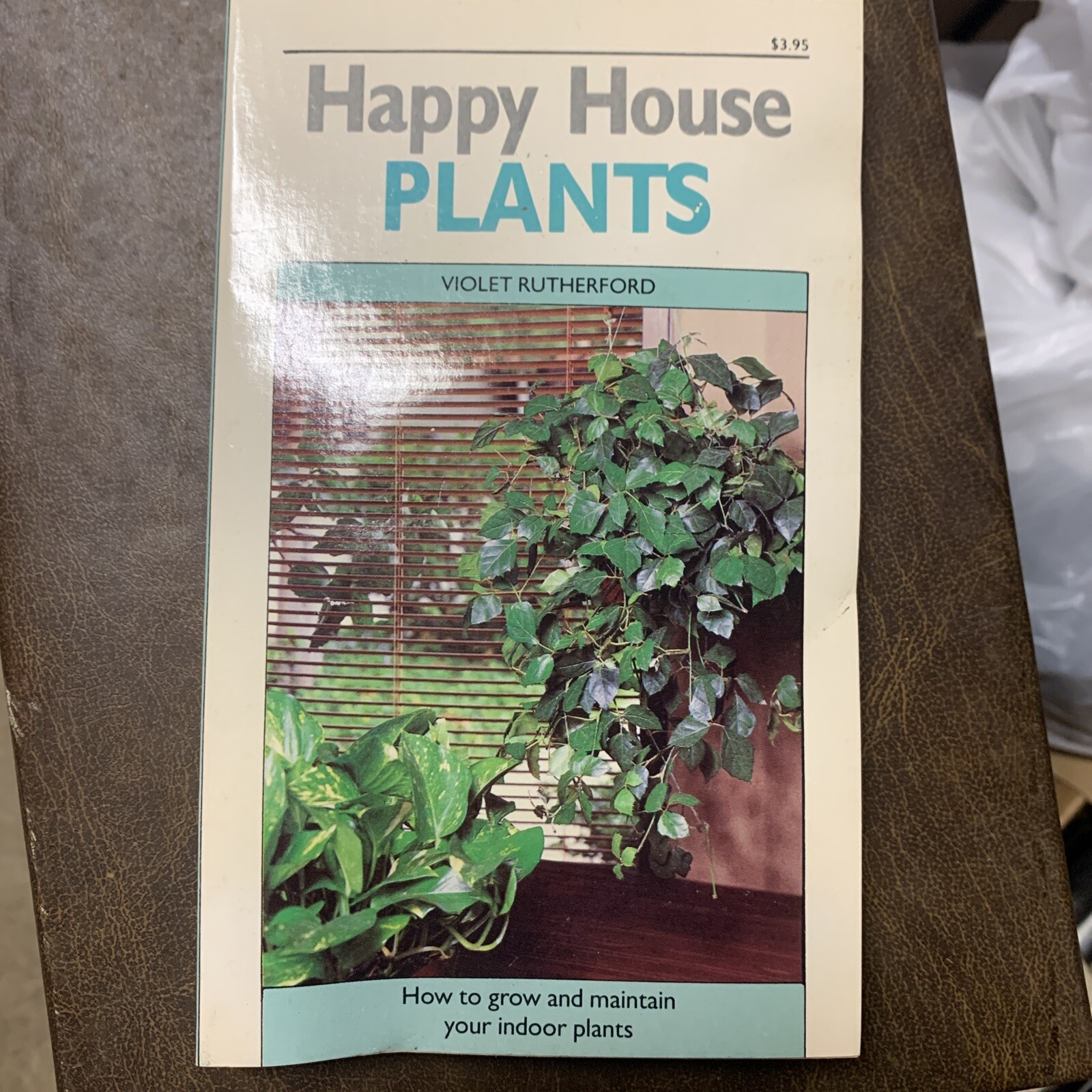 HAPPY HOUSE PLANTS BY VIOLET RUTHERFORD~1986 by Rutherford, Violet | eBay