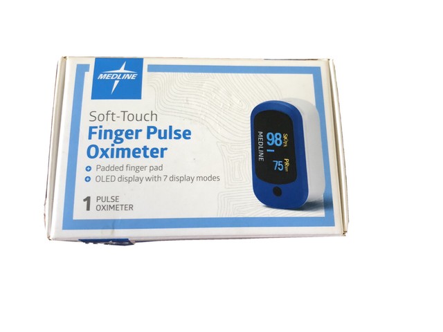 Medline Soft-touch Finger Pulse Oximeter HCSM70S for sale online | eBay