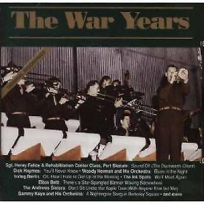 Music CDs The War Years WWII Era Various Artists 3 Discs for sale ...