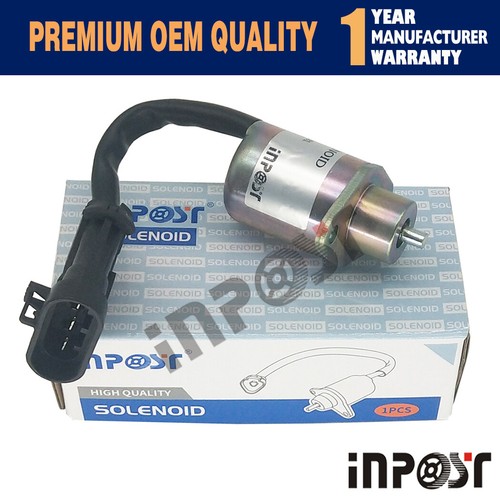 New Fuel Shutoff Solenoid 2848A281 2848A277 12V For Perkins | eBay