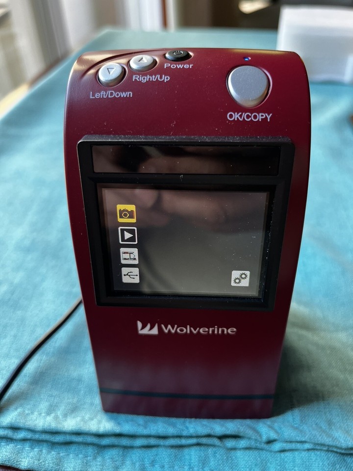 Wolverine Data F2D F2D200 Slide & Film Scanner Stand Alone No Computer ...