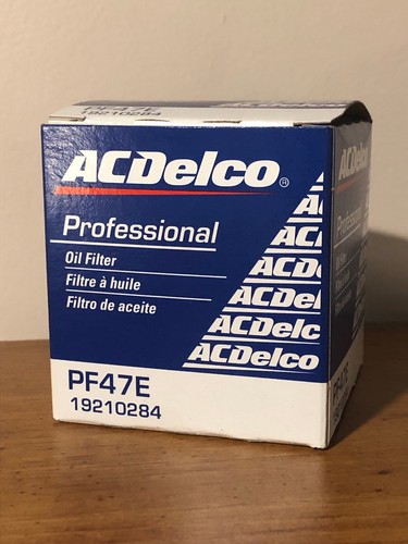 PF47E AC Delco Oil Filter NEW for Camaro, Firebird, LeSabre,Impala, etc ...