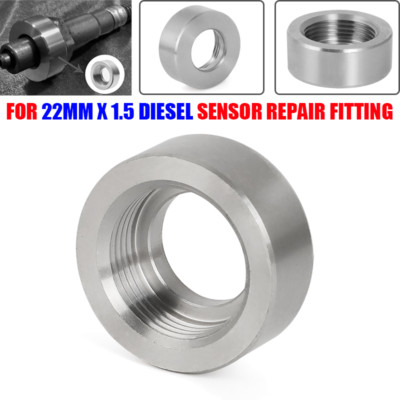 For 22mm x 1.5 Diesel Nox Sensor Repair Fitting Mount Weld Bung ...