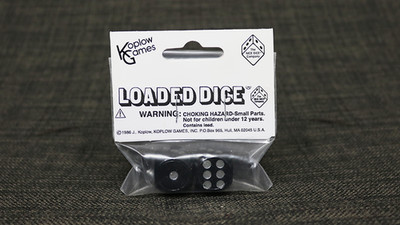 Loaded Dice, Weighted, Wood, Black - NEW | eBay