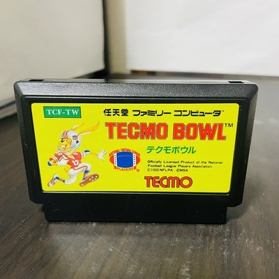 Tecmo Bowl Nintendo Famicom Tecmo 1990 TCF-TW Japanese Version Sports ...