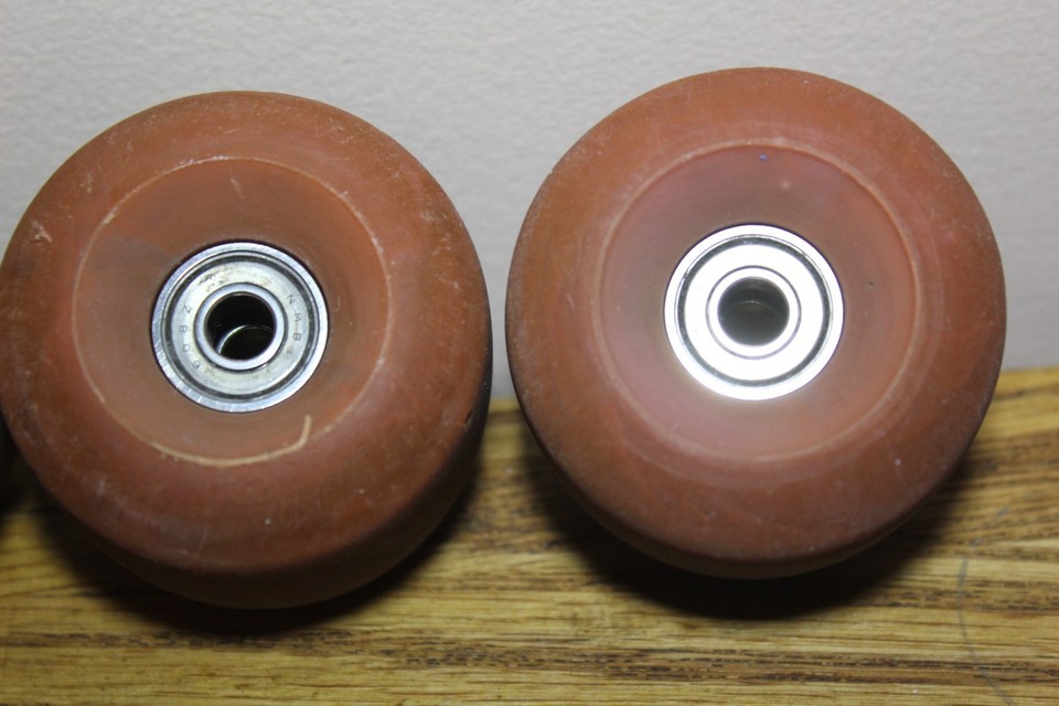 OG Vision Shredders Skateboard wheels with OG NMB 608Z bearings | eBay