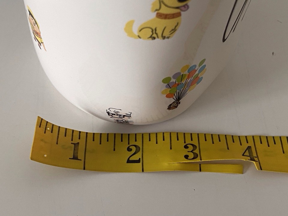 Rae Dunn Pixar UP Mug Wraparound Print Russell Dog Carl Fredricksen ...