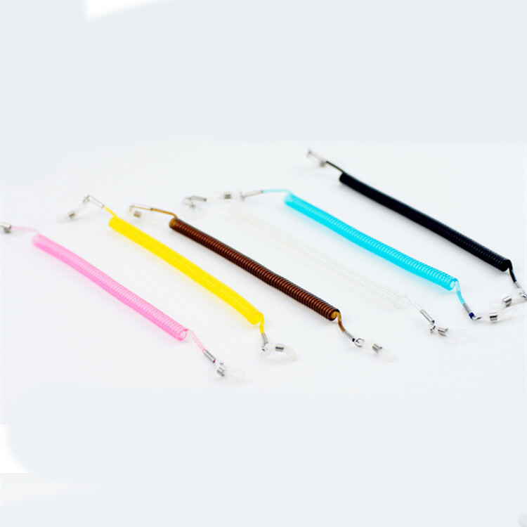 Children Soft Elastic Anti-slip Silicone Sunglasses Chain Holder String ...