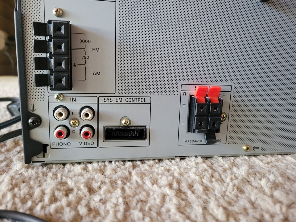 Sony STR-D159 AM/FM/5 Band Equalizer Head unit for LBT-D159 Hi-Fi ...