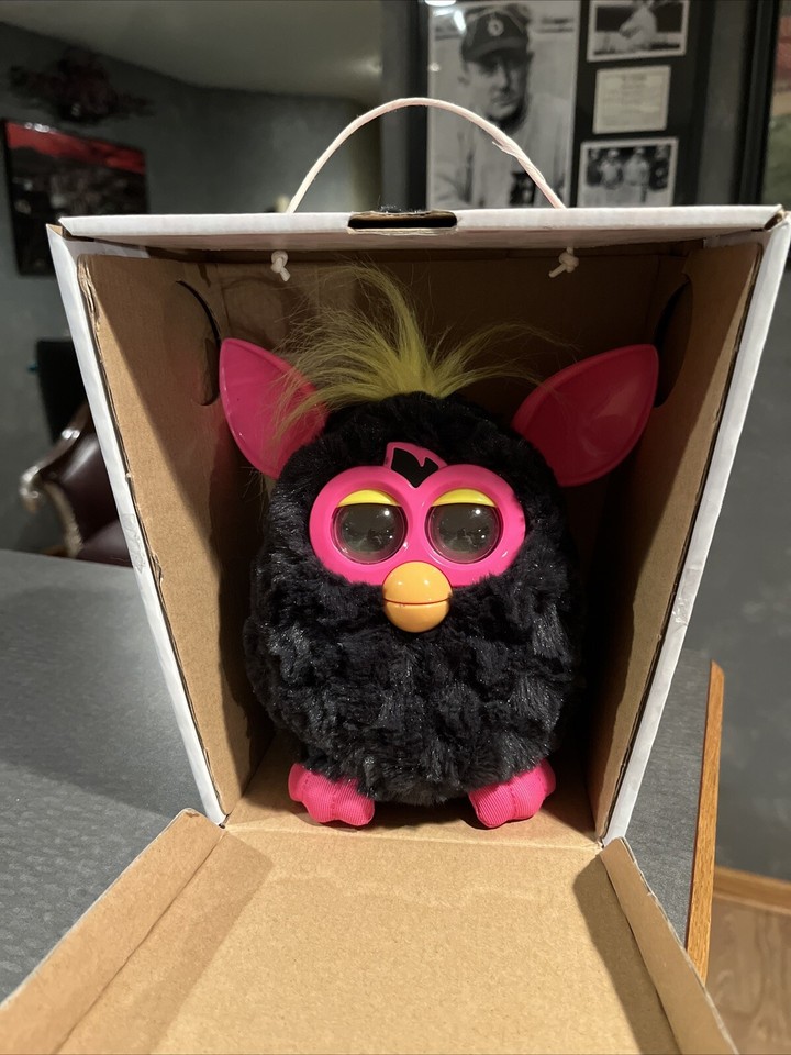 Hasbro FURBY Interactive Pet PUNKY PINK 2012 Gen 2 Tested/Works | eBay