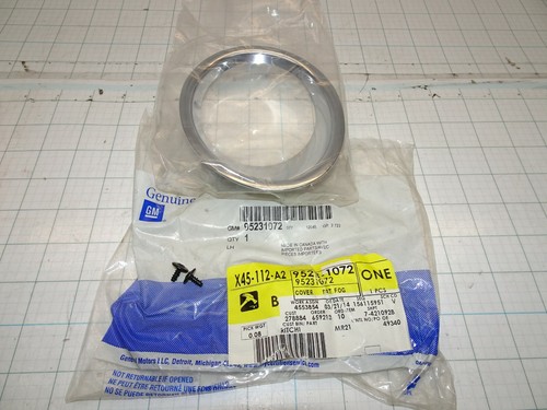 GM 95231072 Chrome Trim Bezel for Fog Lamp Left LH OEM NOS General ...