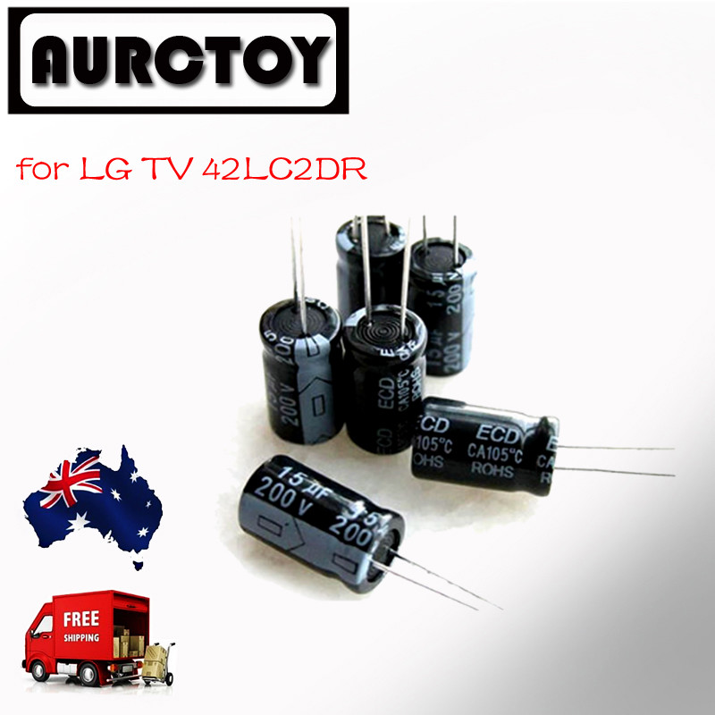 LCD Monitor Capacitor Repair Kit for LG TV E55V13A-AU for Power board ...
