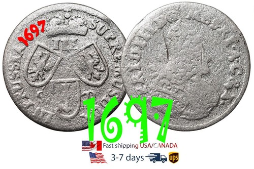 GERMAN Prussia 3 Kreuzer 1697, Silver Coin #18355 | eBay