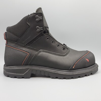 Red Wing 2400 XP 6-inch Black Safety Toe Boot Waterproof Men's Size 10 ...