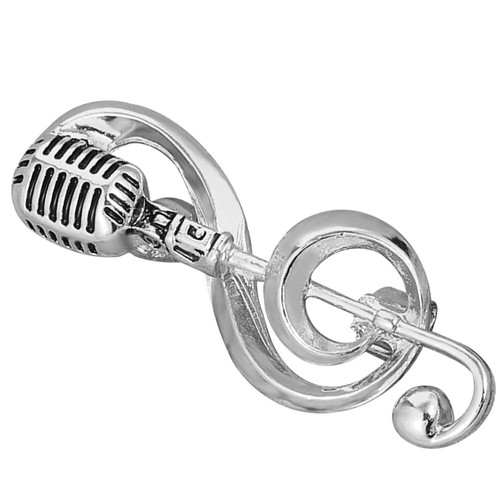 Birthday Pin for Women Microphone Brooch Music Jewelry Bracelets Women ...