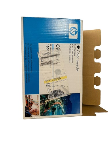 Genuine HP C9720A Black Toner Cartridge 4600 OEM Open Box | eBay