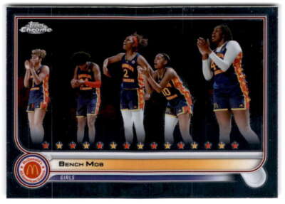 2022 Topps Chrome McDonald's All-American #46 Bench Mob Girls ...
