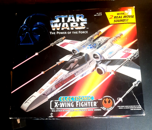 Kenner Star Wars Power of the Force Electronic X Wing Fighter 1995 NEW ...