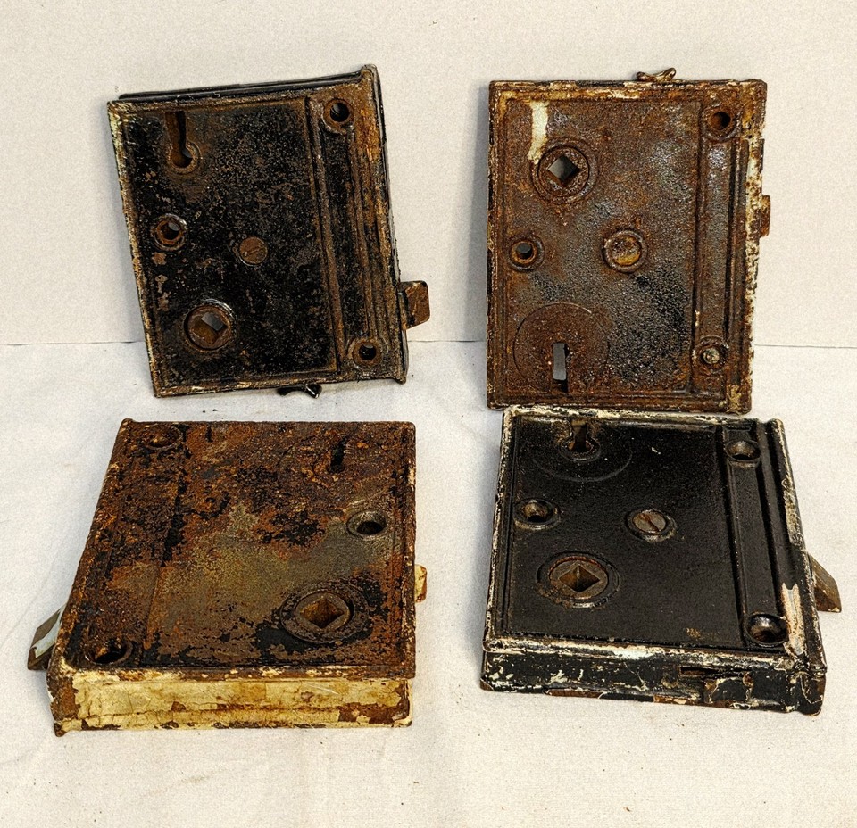 Vintage Mortise Lock Door Hardware Salvage Reclaimed Parts Or Repair | eBay