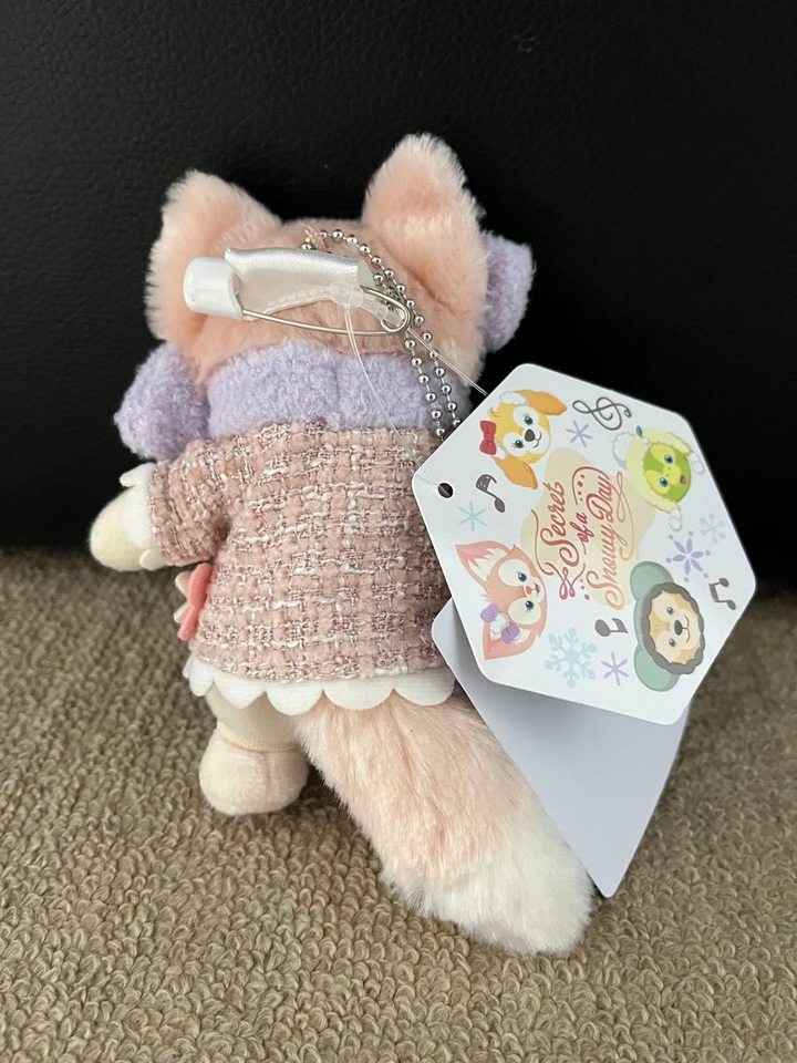 Tokyo Disney LinaBell Plush Toy Badge Keychain Duffy & Friends ...