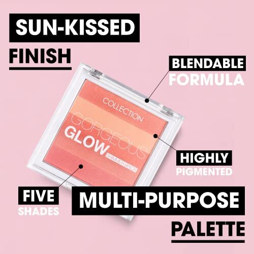 Collection Cosmetics Gorgeous Glow Blush Block Blush Powder Kit | eBay UK