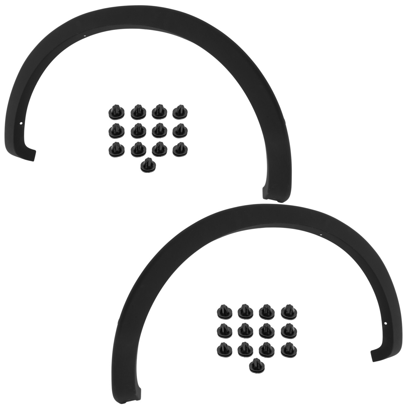 Set of 2 Fender Trims Moldings Mouldings Rear Driver & Passenger Side ...