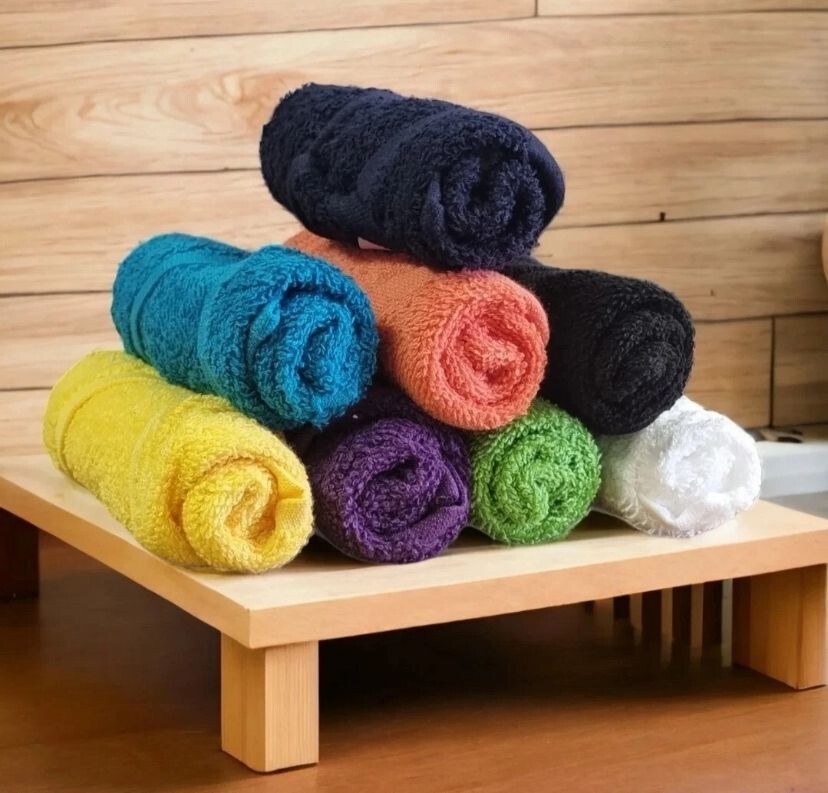1-24 Premium 100% Egyptian Cotton Face Towels Flannels Wash Cloth | eBay UK