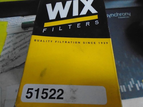 WIX Engine Oil Filter Spin-On 51522 for Buick Cadillac Chevrolet GMC ...