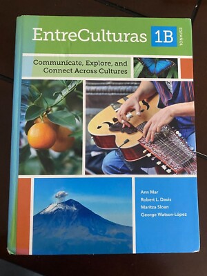 EntreCulturas 1B Spanihs Textbook Wayside Publishing 2019 | eBay