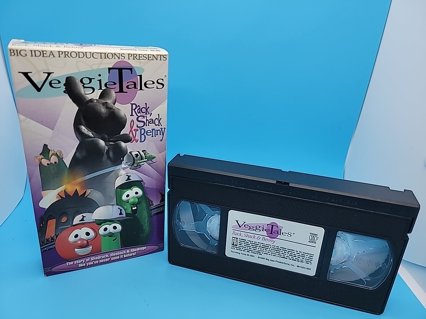 Vintage VeggieTales Rack Shack & Benny VHS | Grelly USA