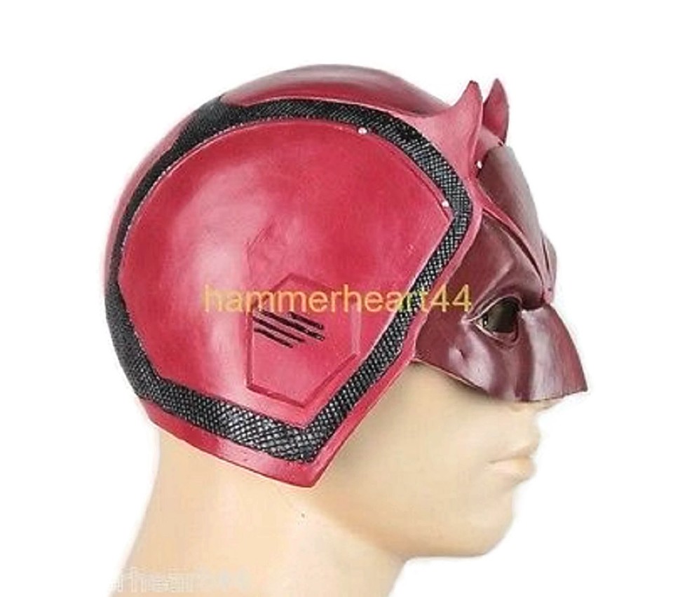 DAREDEVIL MASK Halloween Costume matt murdock Helmet correct color 1:1 ...