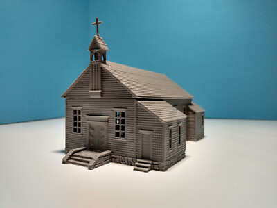 N Scale Church 'St. James' Building for Model Railroad or Diorama NEW ...