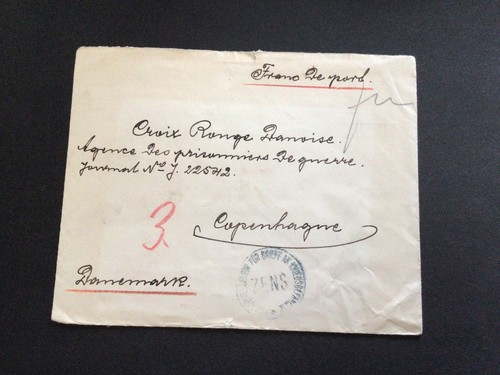 Hungary Zens censor to Copenhagen Red Cross postal cover Ref 63001 | eBay