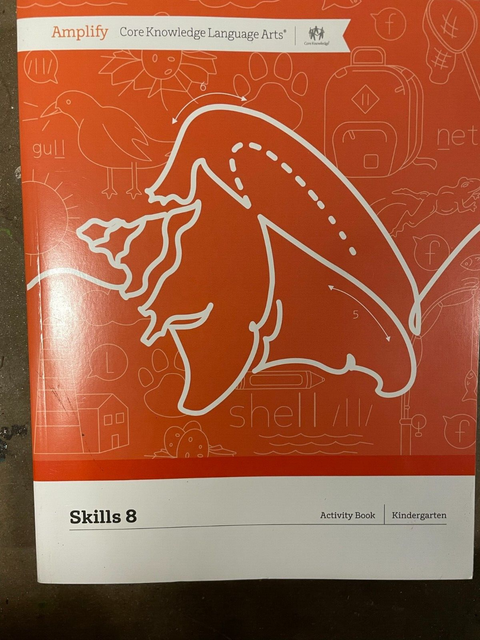 Amplify Core Knowledge Language Arts Grade K Skills 8 Activity book for ...