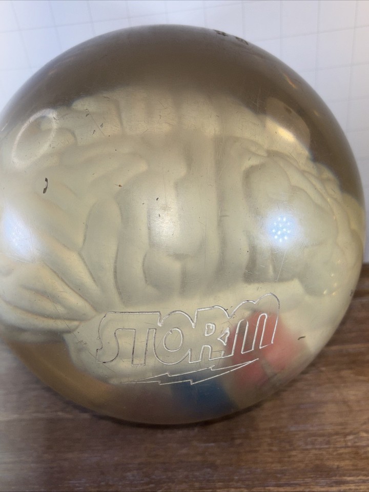 Original Storm Brain Ball 15 Lbs Used 2012 Limited Run | eBay