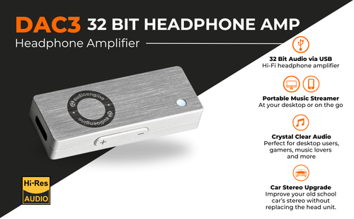 Audioengine DAC3 32-bit DAC / Headphone Amp | eBay