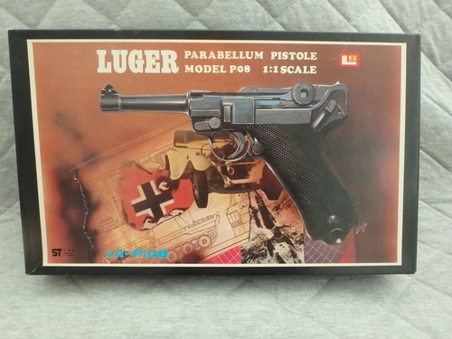 LS Luger model P08 parabellum pistole 1/1 scale model gun kit complete ...