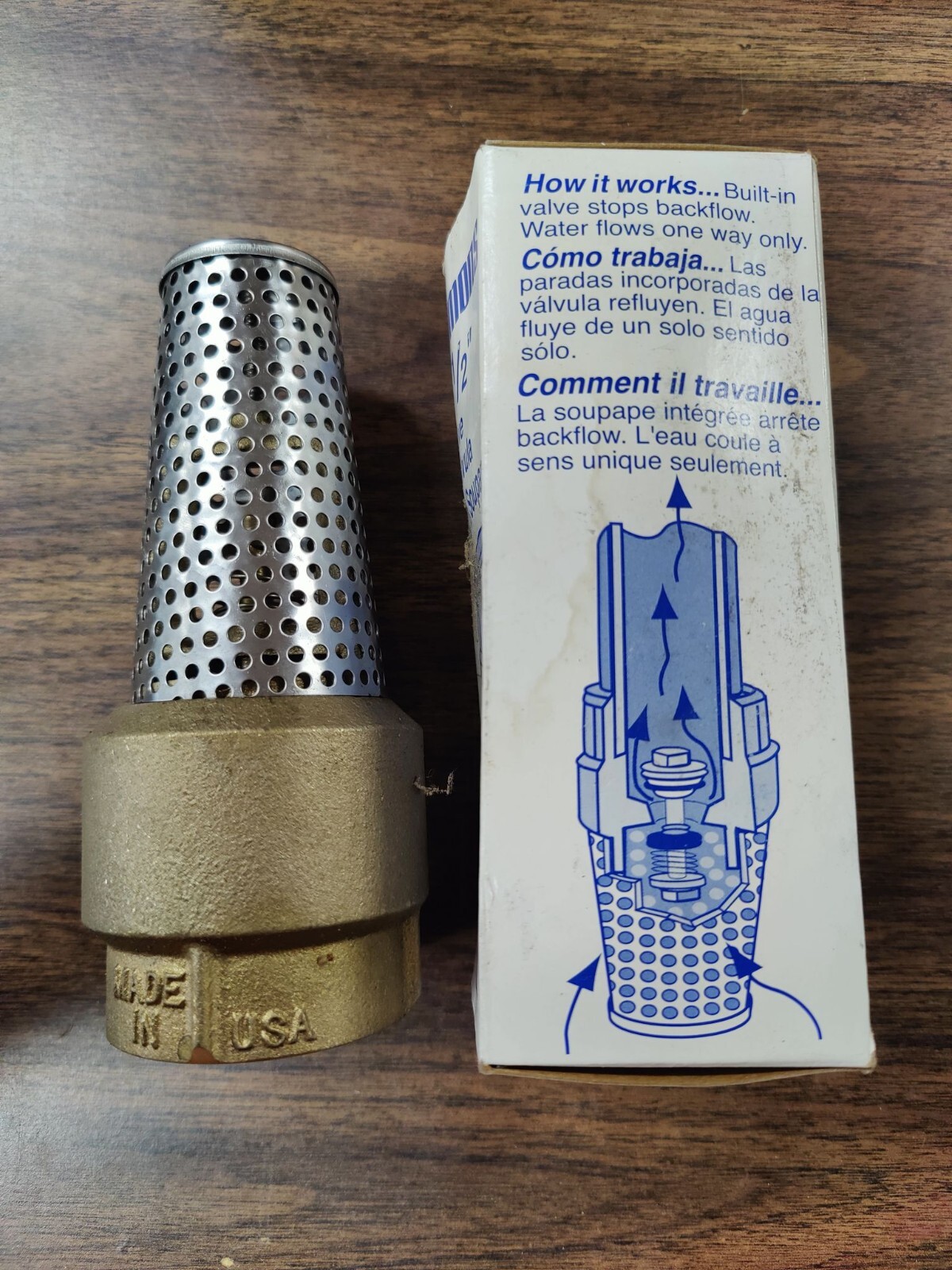 Simmons 456-SB Foot Valve 1.5" for Well Made in USA LEAD FREE | eBay