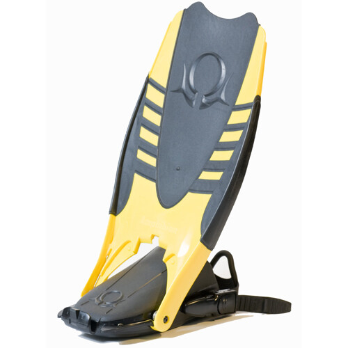 Omega Amphibian Flip Fin, Large (9/11), Black/Yellow | eBay