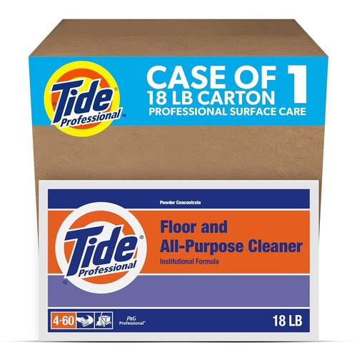 Tide Professional Floor & All-Purpose Cleaner, 18 Lb Box Phosphate-free ...