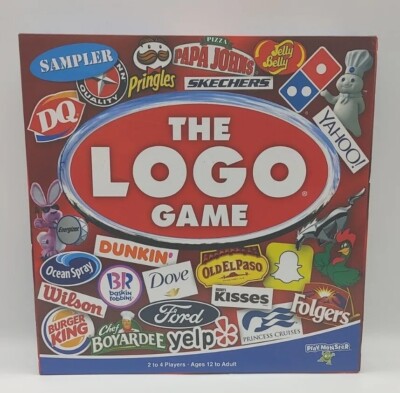 THE LOGO GAME: Board Game/Ages 12+/2-4 Players. Great FUN! (OPEN BOX ...
