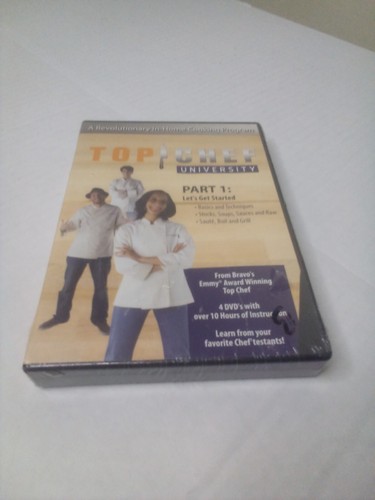 Top Chef University Part 1 DVD Cooking Program 4 DVD | eBay