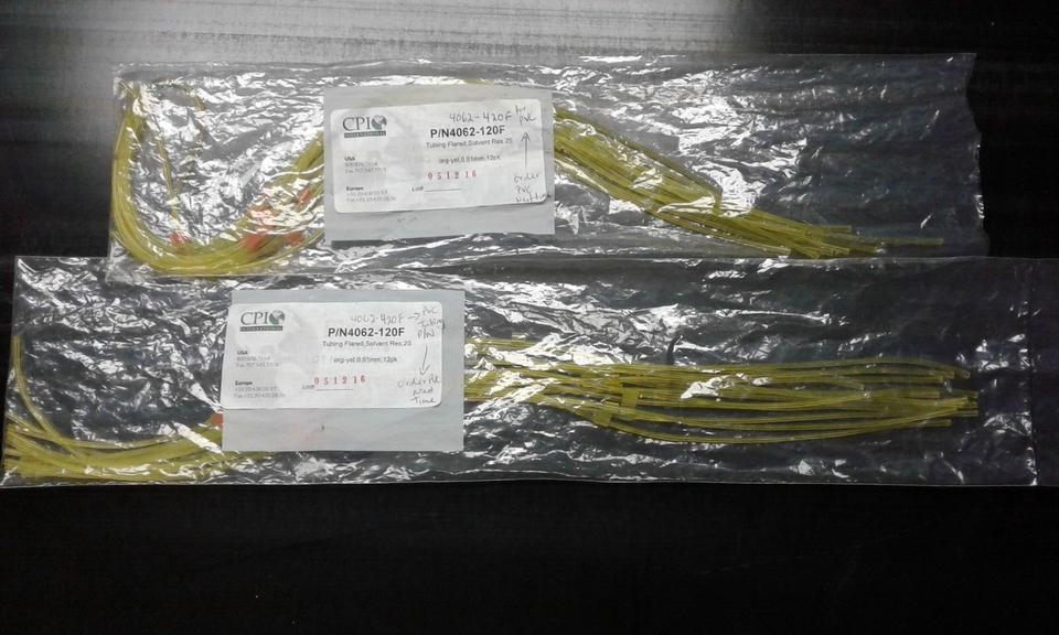 PERISTALTIC PUMP PVC FLARED TUBING , 2-STOP ORANGE/GREEN | eBay