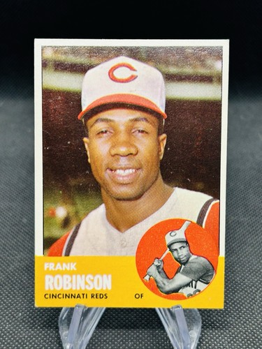 Frank Robinson 1963 Topps Baseball #400 EX-NM Condition Cincinnati Reds ...